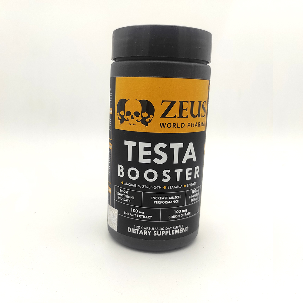 Zeusworldpharma Testa Booster - Natural Testosterone Support for ...